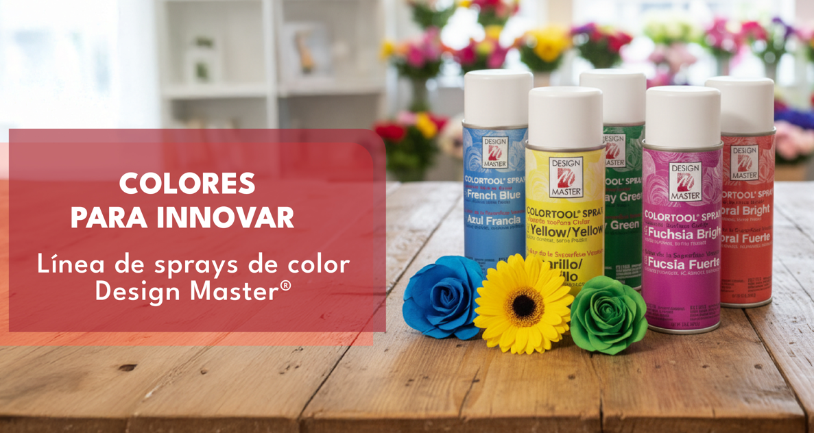 Todos los Colores de Spray Design Master | Guía Completa OASIS Floral ...